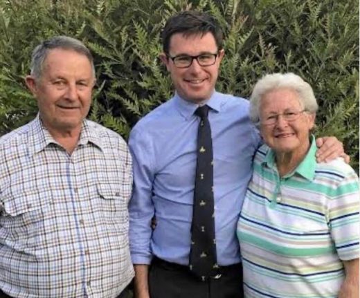 Australian Leader of the National Party David Littleproud wife, earnings
