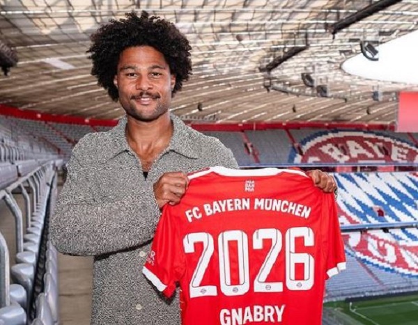 Meet Bayern Munich star Serge Gnabry girlfriend Sandra Jerze: More ...