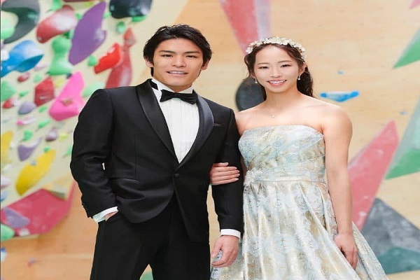 Who is Japanese climber Tomoa Narasaki's wife Akiyo Noguchi? baby