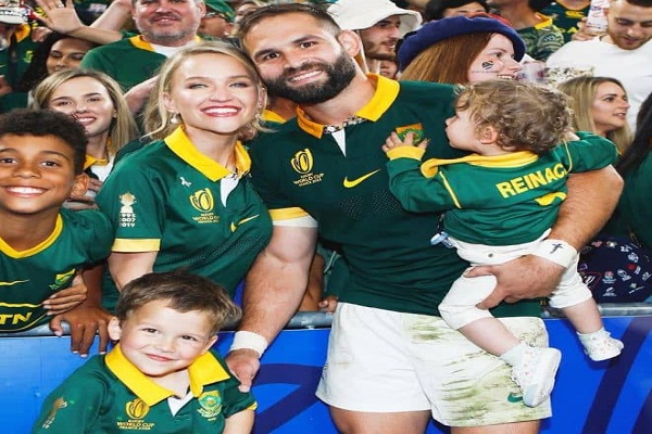 When did Cobus Reinach and Frances Reinach marry? Baby, Family