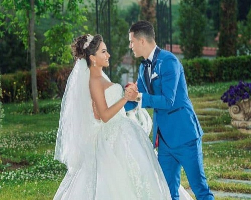 Who is Leonita Lekaj, wife of Granit Xhaka? children