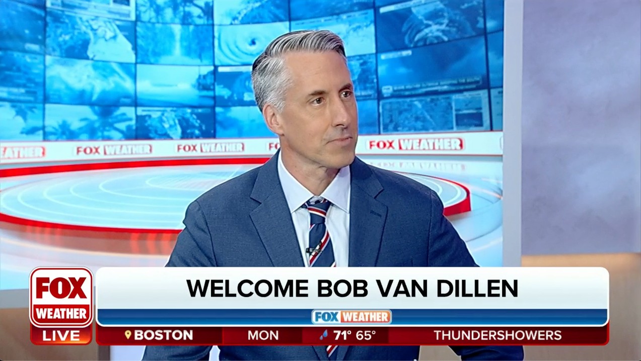 Who is Fox Weather meteorologist Bob Van who saved a woman?
